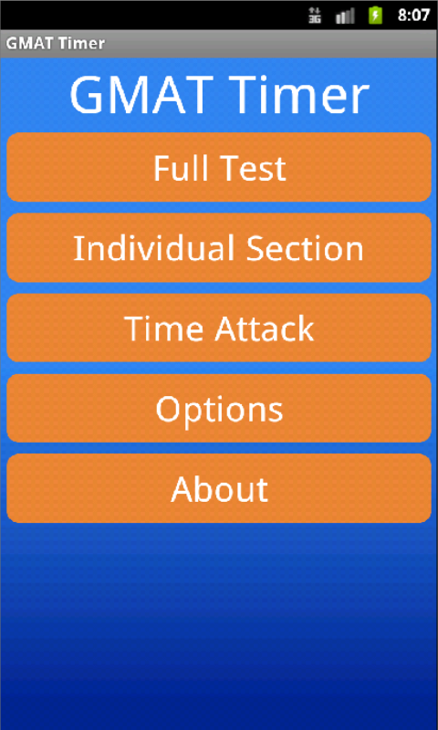 GMAT Timer - App on Amazon Appstore
