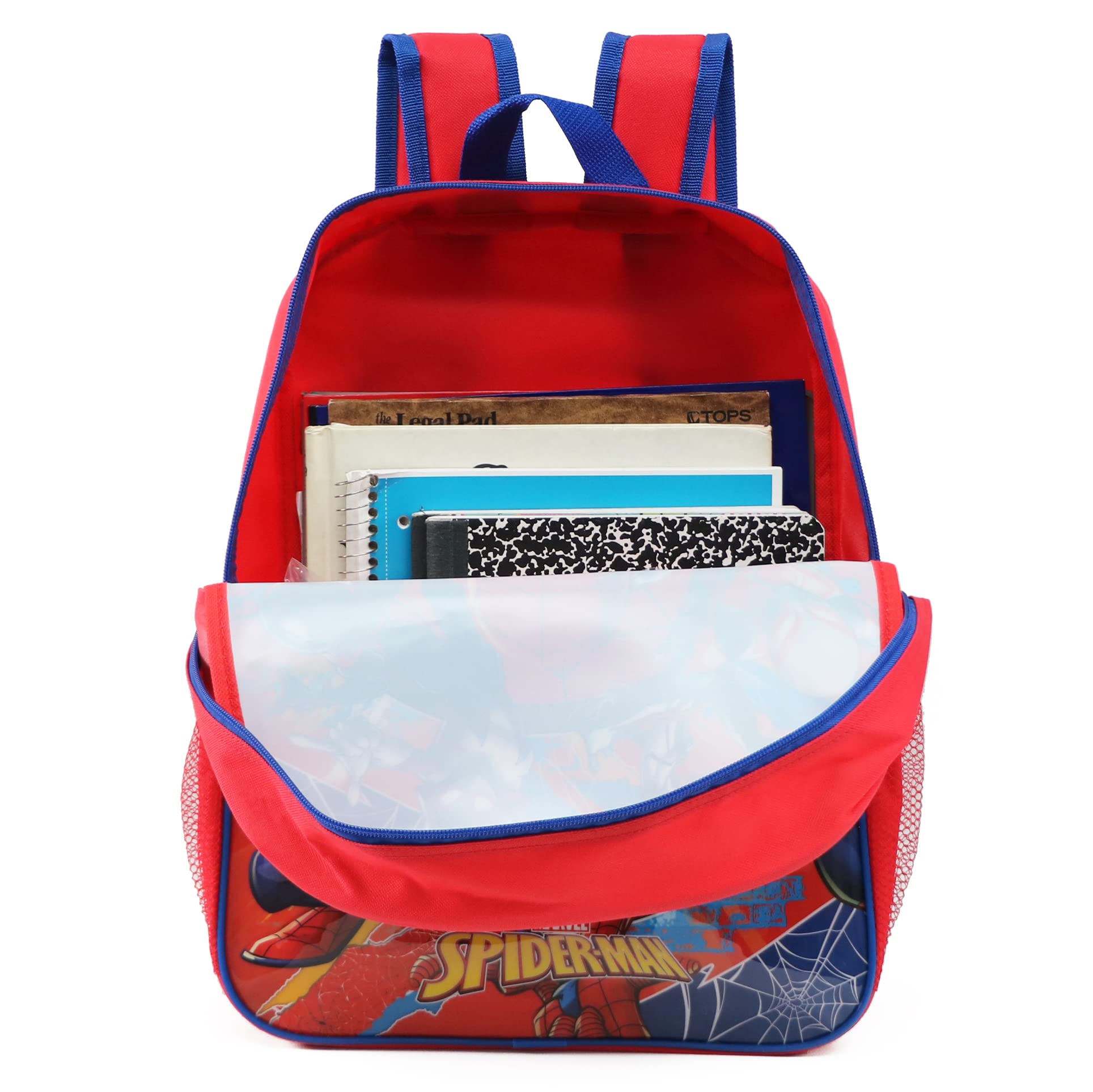 Snapklik.com : Ruz Spiderman Boys 16 Inch Backpack