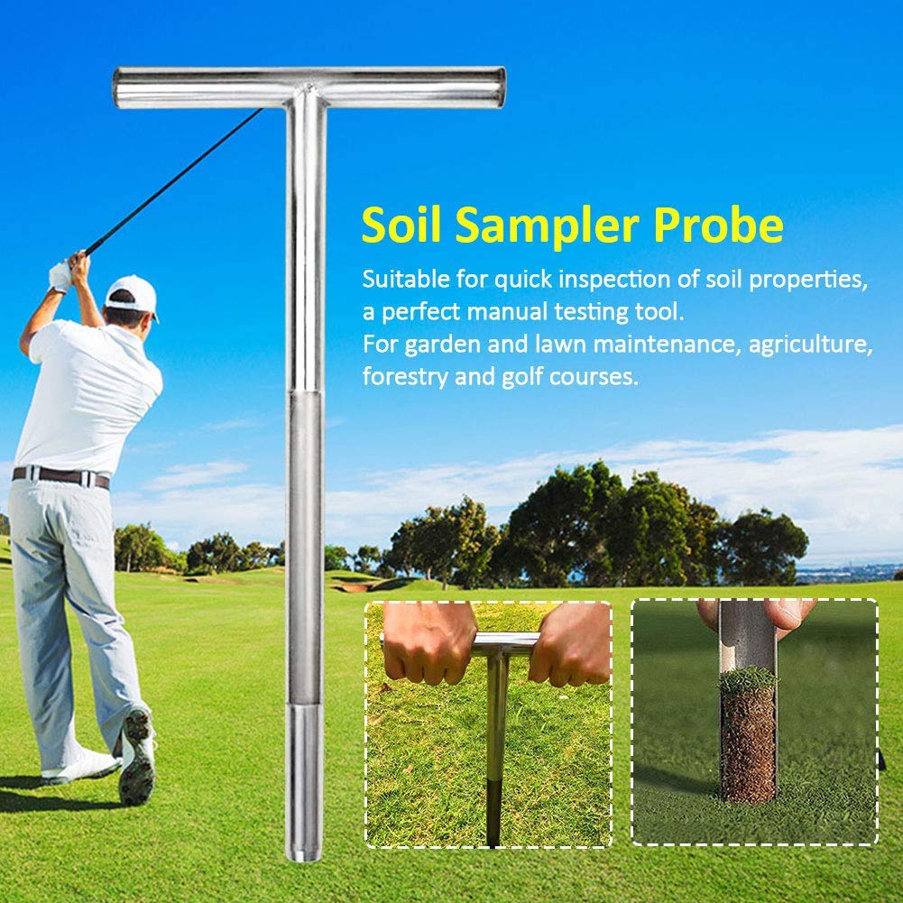 Stainless Steel Soil Sampler Soil Sample Stainless Steel T Handle ...