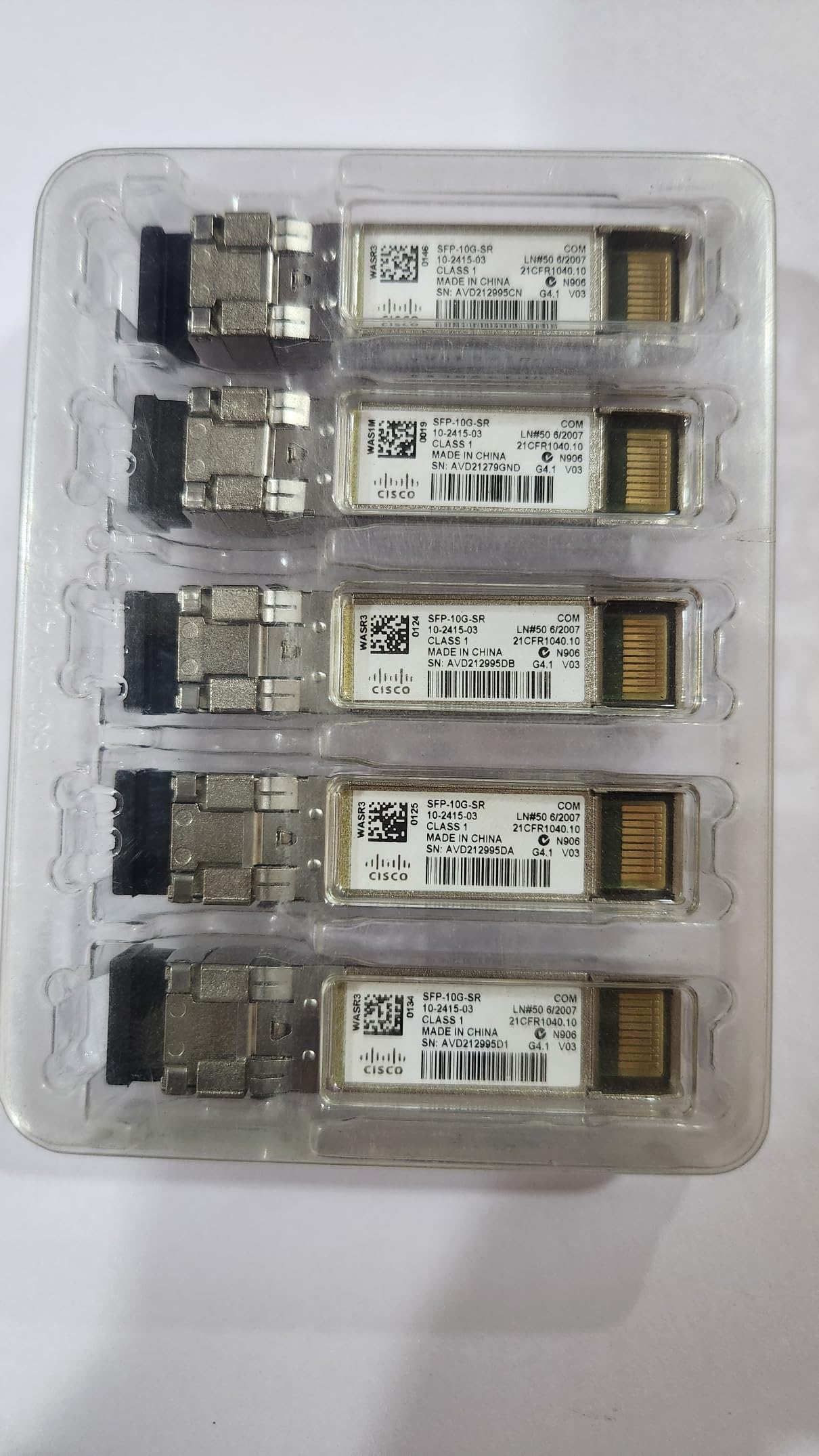 Amazon.com: 10GBASE-SR SFP ModuleCisco Wholesale, SFP-10G-SRCisco ...