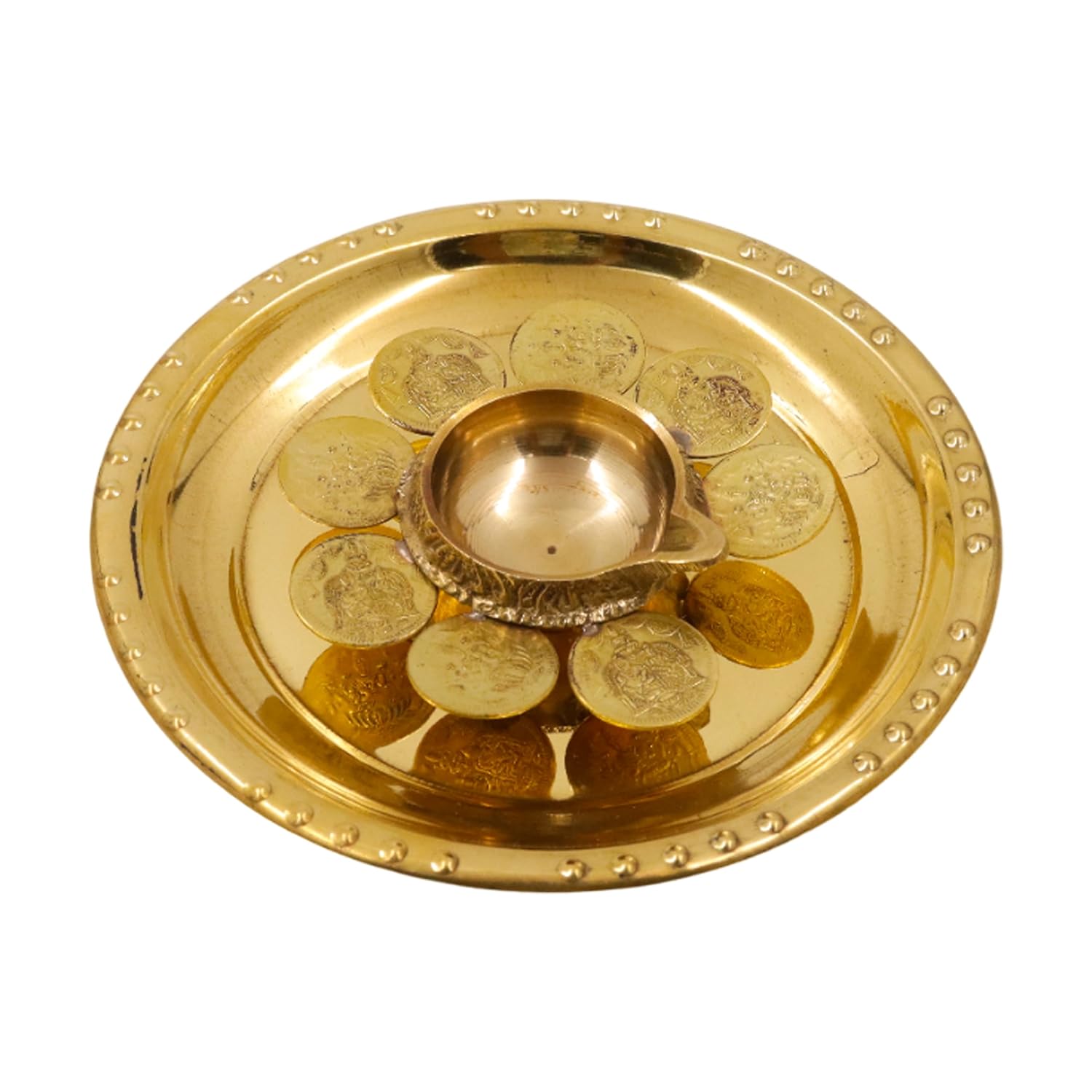 Buy Spillbox Kuber Coin Diya| Kubera Vilakku|Depam Diya| Lakshmi Kubera ...