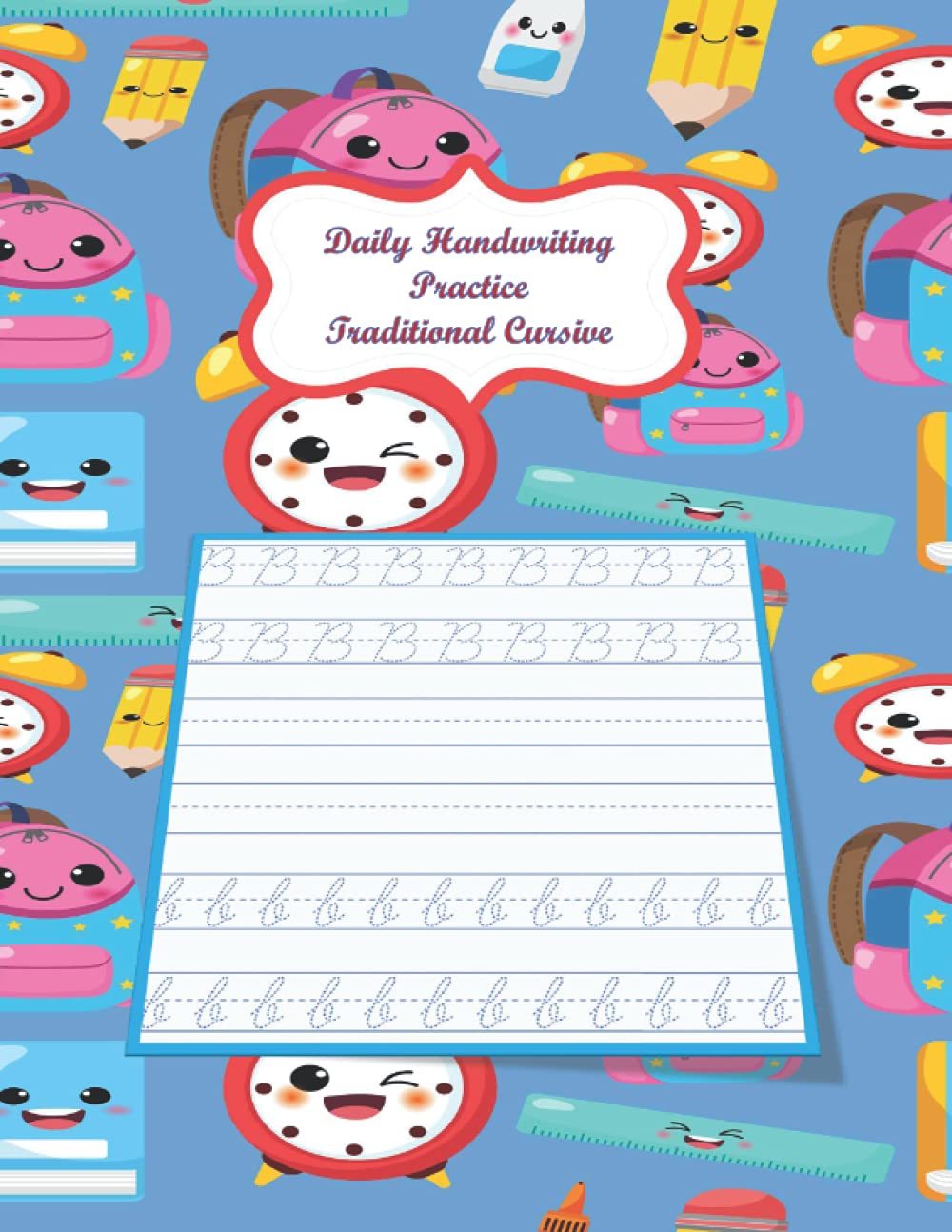 Buy daily handwriting practice traditional cursive: Traditional Cursive ...