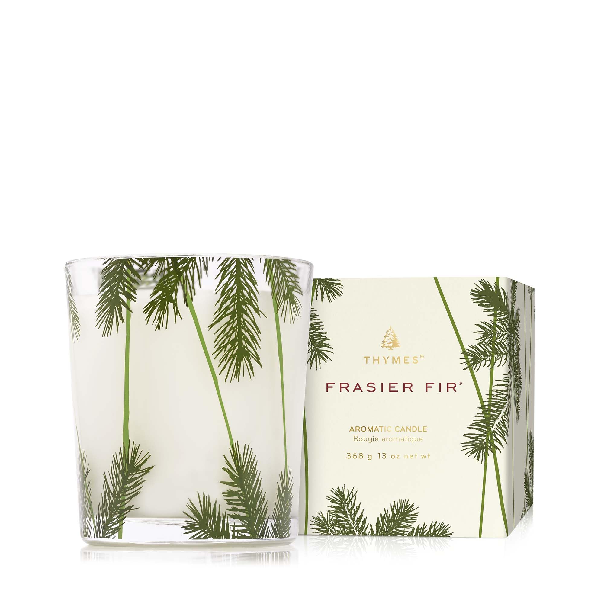 Amazon.com: Thymes Frasier Fir Heritage Poured Candle – Pine Needle ...