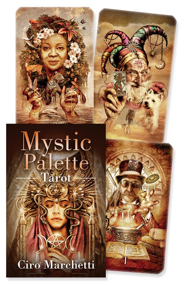Mystic Palette Tarot Muted Tone Edition: Marchetti, Ciro: 9780738776156 ...