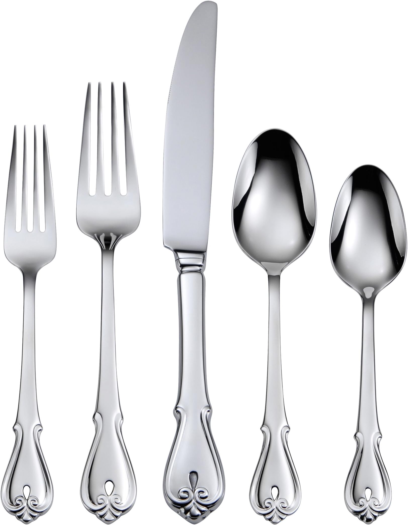 Amazon.com: Oneida Vivanti Alessandra 5-Piece Place Setting, Gold ...