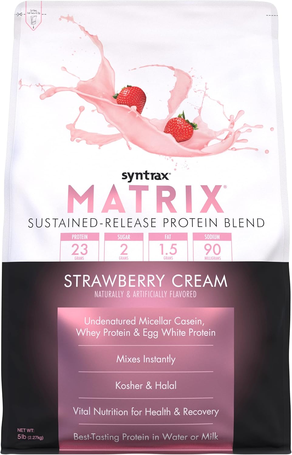 Amazon.com: Syntrax Nutrition Matrix Protein Powder, Sustained-Release ...