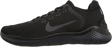 Nike Mens Free RN 2018 Running Sneakers Black/Anthracite 942836-002 (9. ...