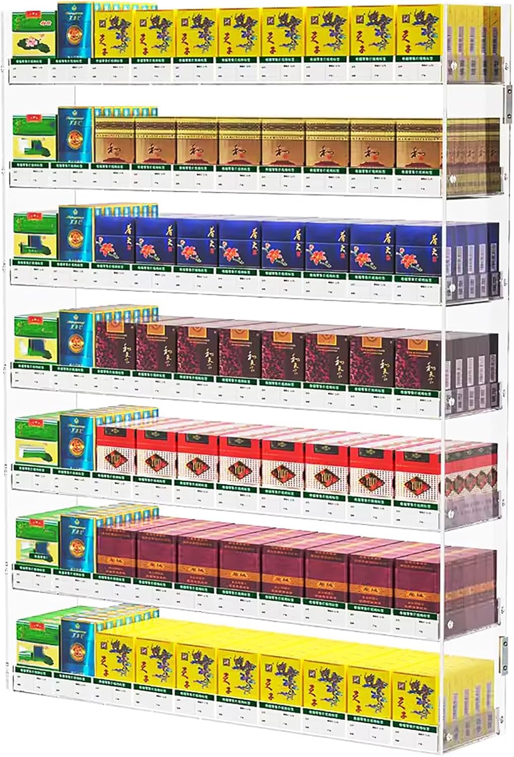 Amazon.com: SUZEPER Cigarette Display Rack for Retail Store,Acrylic ...