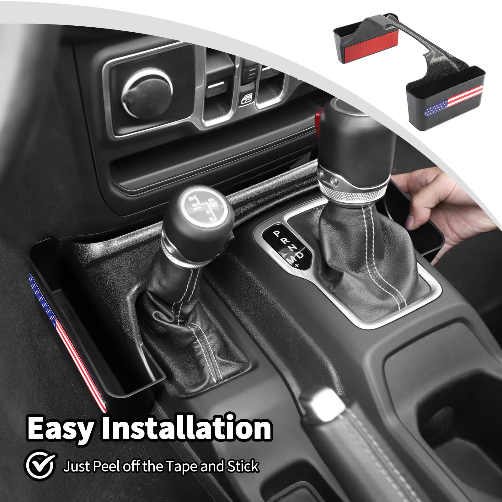Snapklik.com : Gear Shift Shifter Storage Box Gear Tray Coin Organizer ...