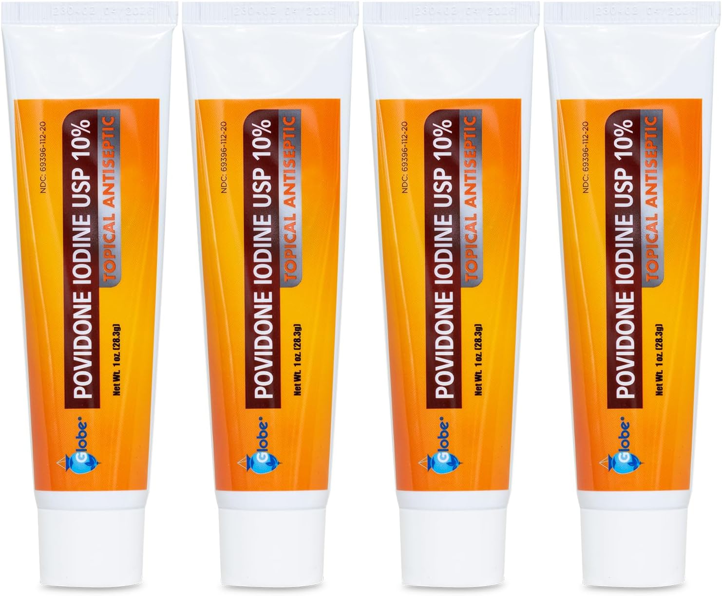 Amazon.com: Globe (4 Pack) Povidone Iodine 10% First Aid Ointment 1 Oz ...