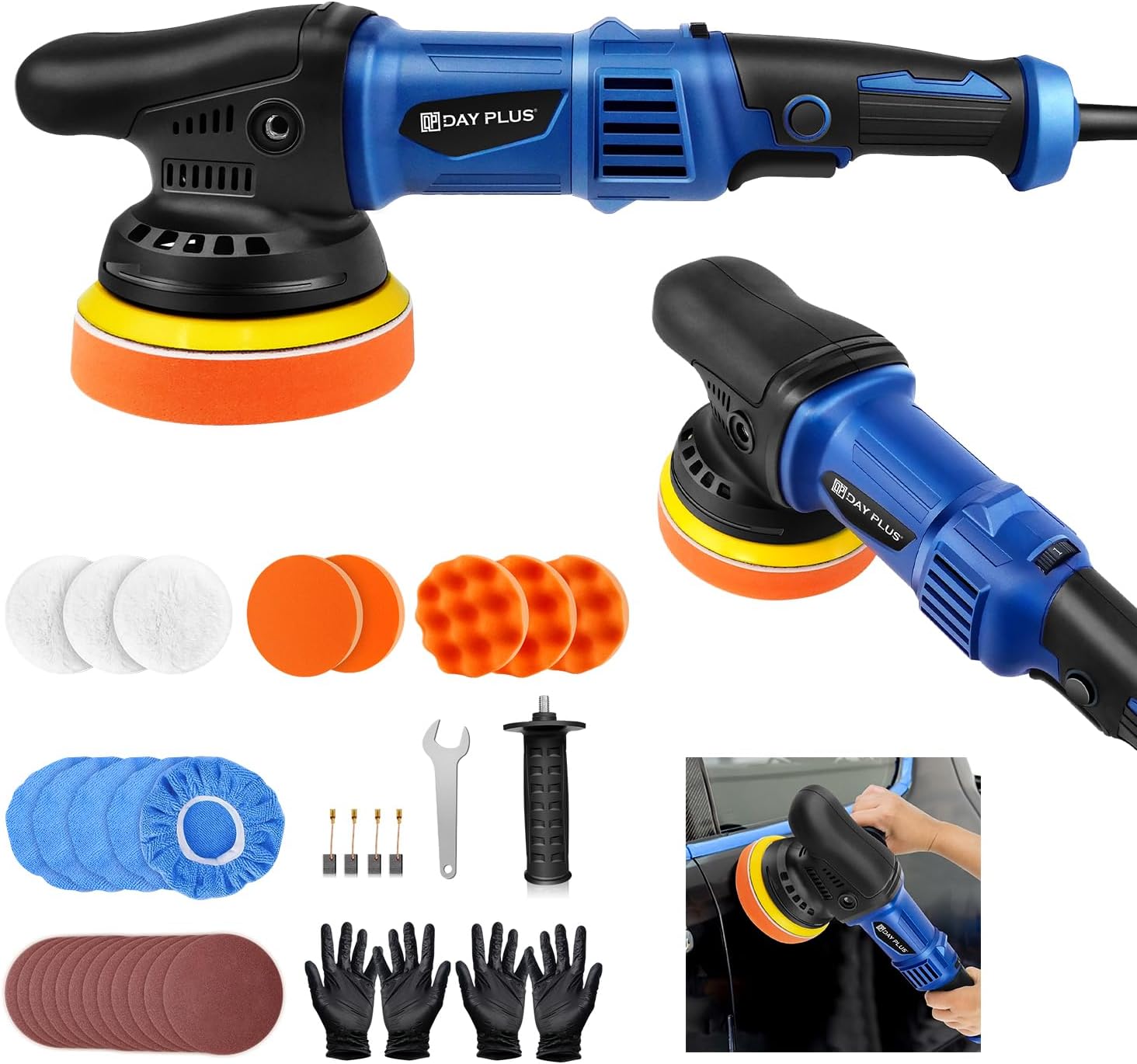 Dual Action Polisher - Car Polishers and Buffers - Random Orbital ...