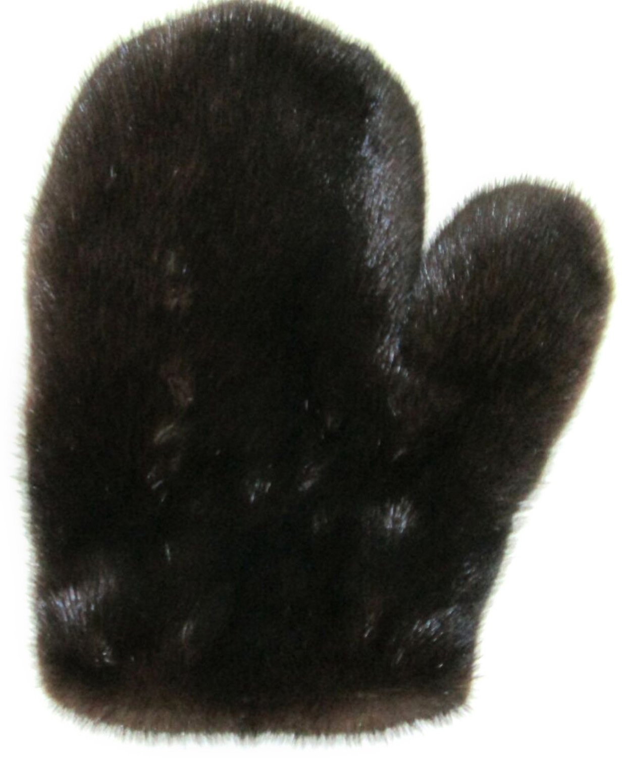 Full Skin Mahogany Mink Love Massage Mitten W/Satin Back at Amazon ...