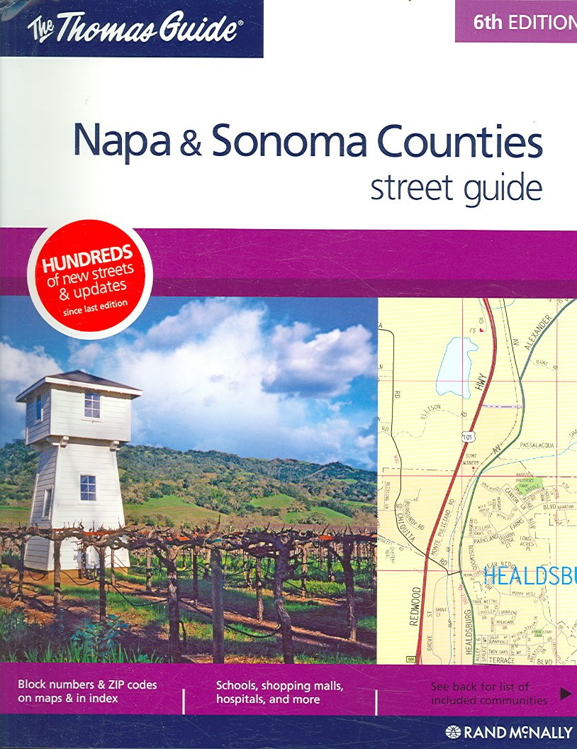 The Thomas Guide Napa & Sonoma Counties Street Guide: Not Available (NA ...