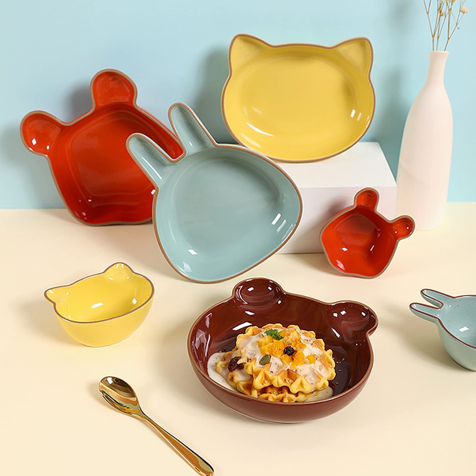 Cartoon Dinner Plate