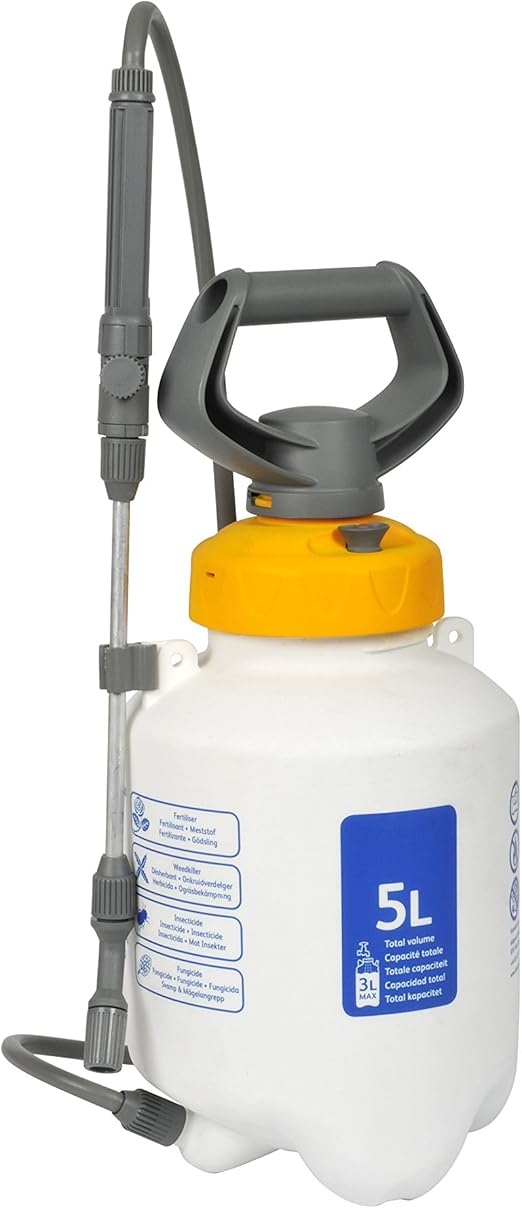 Hozelock 5 Litre Sprayer (Maximum fill* 3 Litre) for the Treatment of ...