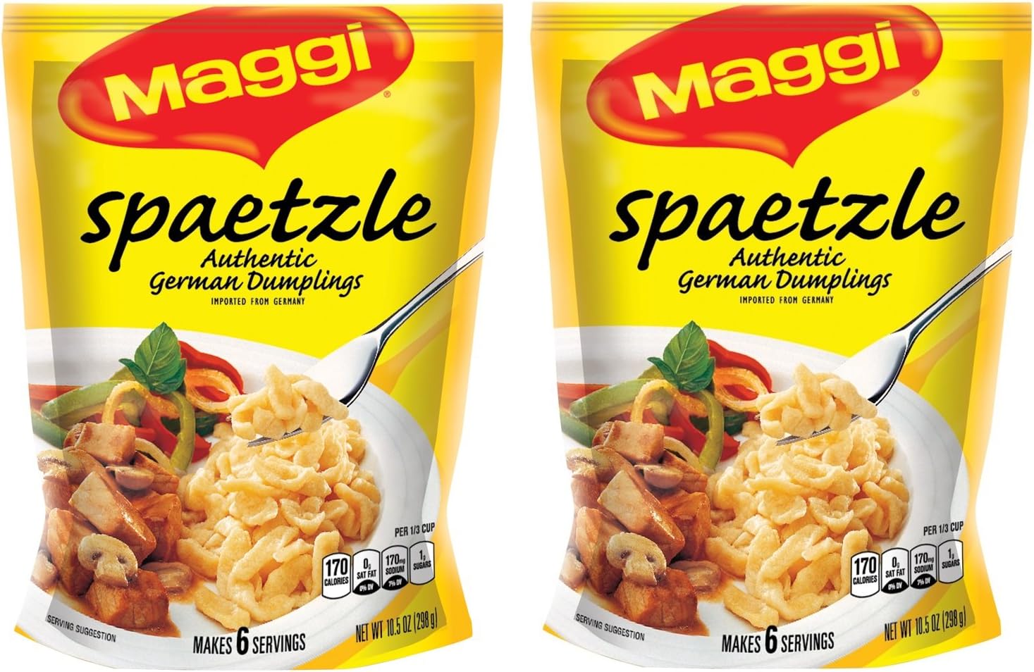 Amazon.com: Maggi 2 Minutes Noodles Masala, 70 grams pack (2.46 oz)- 12 ...