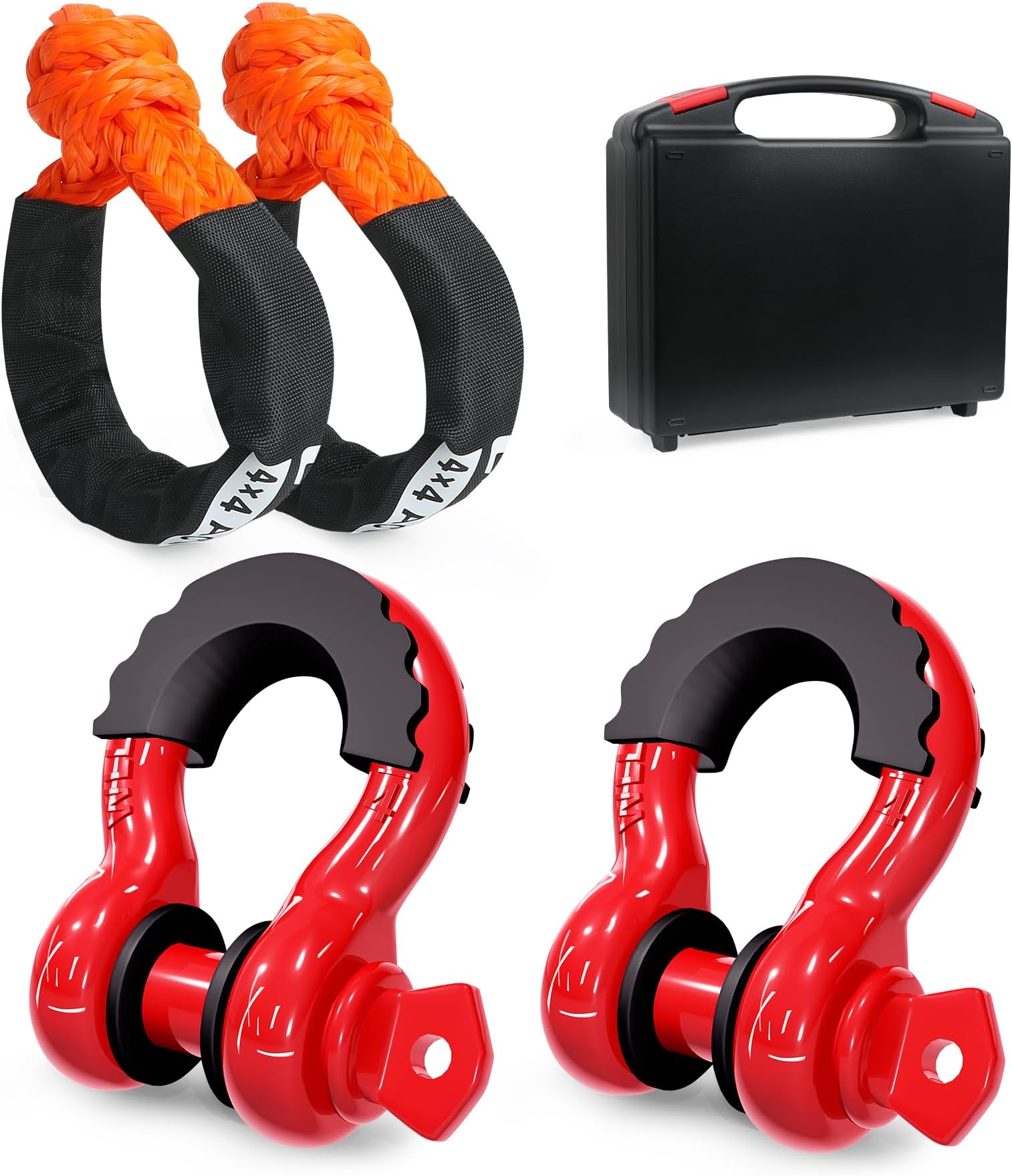 Amazon.com: Shackles 3/4 Inch D-Shackle with 7/8" Screw Pin,44093lb ...