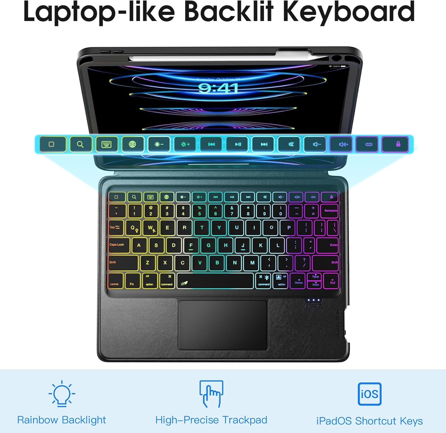Harvopu iPad Pro 11-inch / iPad Air 4th/5th Gen Keyboard Case User Manual
