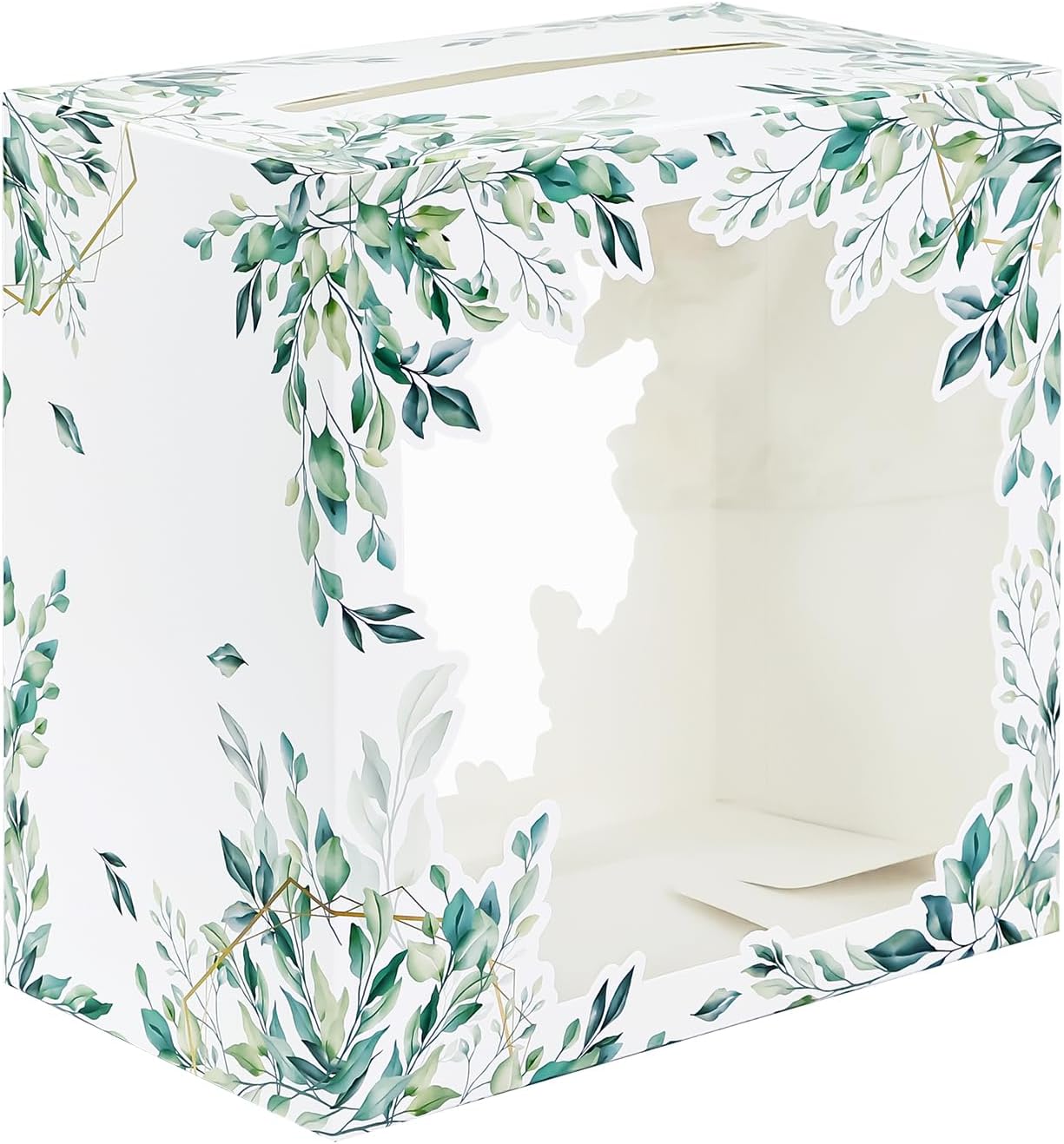 Amazon.com: SietDESEO Greenery Floral Card Box for Party, DIY Money ...