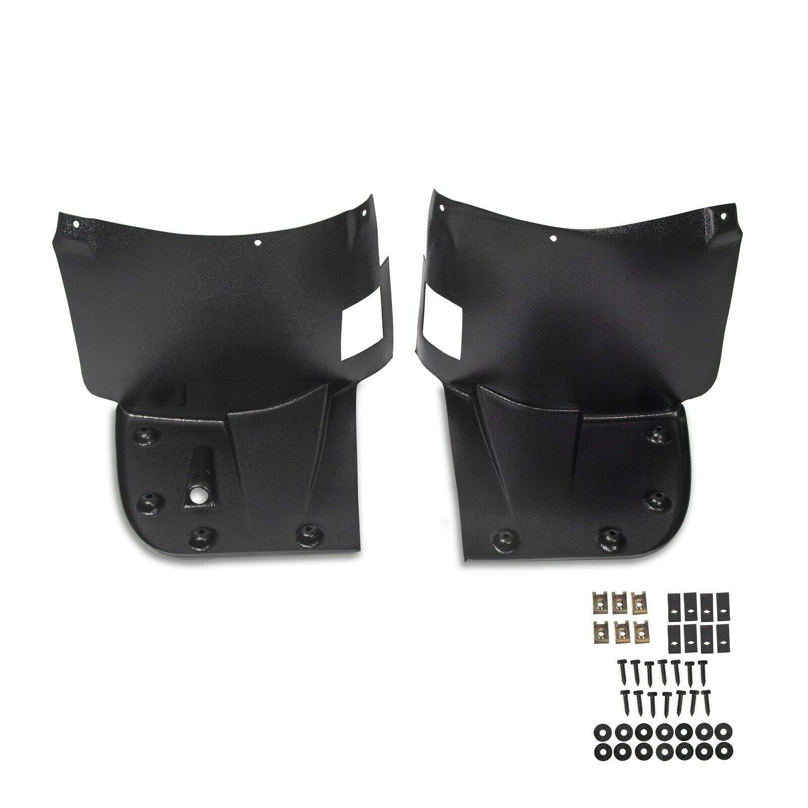 Buy Left+Right Pair Front Bumper Splash Panel Liner Trim Fender Kits ...
