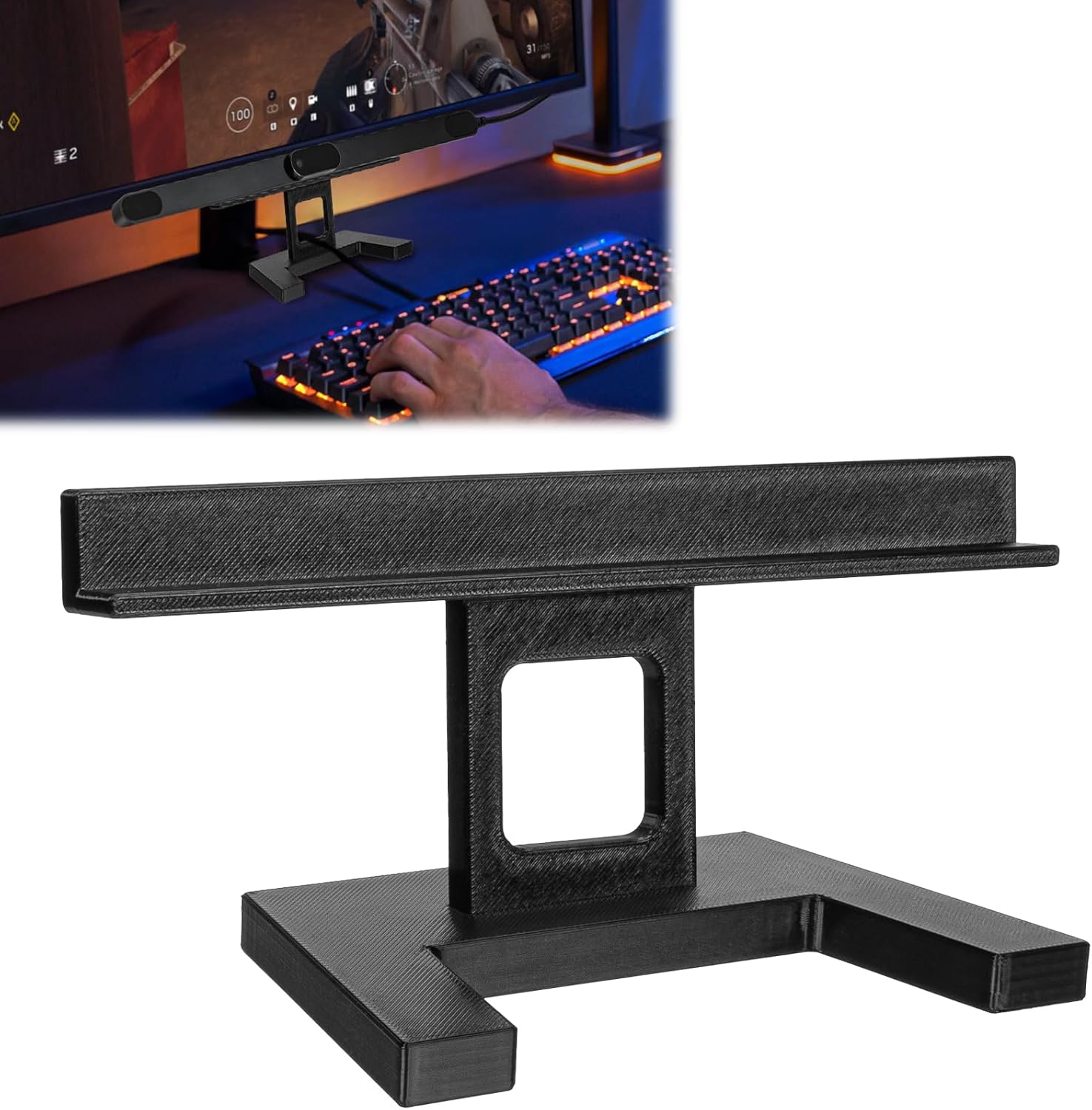 Amazon.com: CharmPacks Desk Stand for Tobii Eye Tracker 5 | Eye Tracker ...