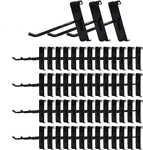 Amazon.com: 7RiversART Gridwall Hooks 4 Inch,50PC Display Hooks for Grid Wall, Hooks for Grid ...