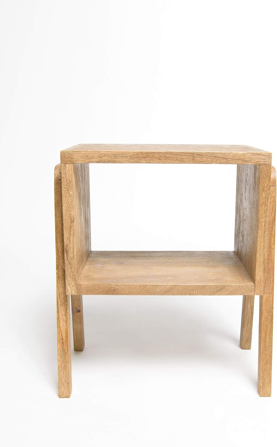 Amazon.com: Best Home Fashion Small Stackable Wood Table-Natural : Home ...