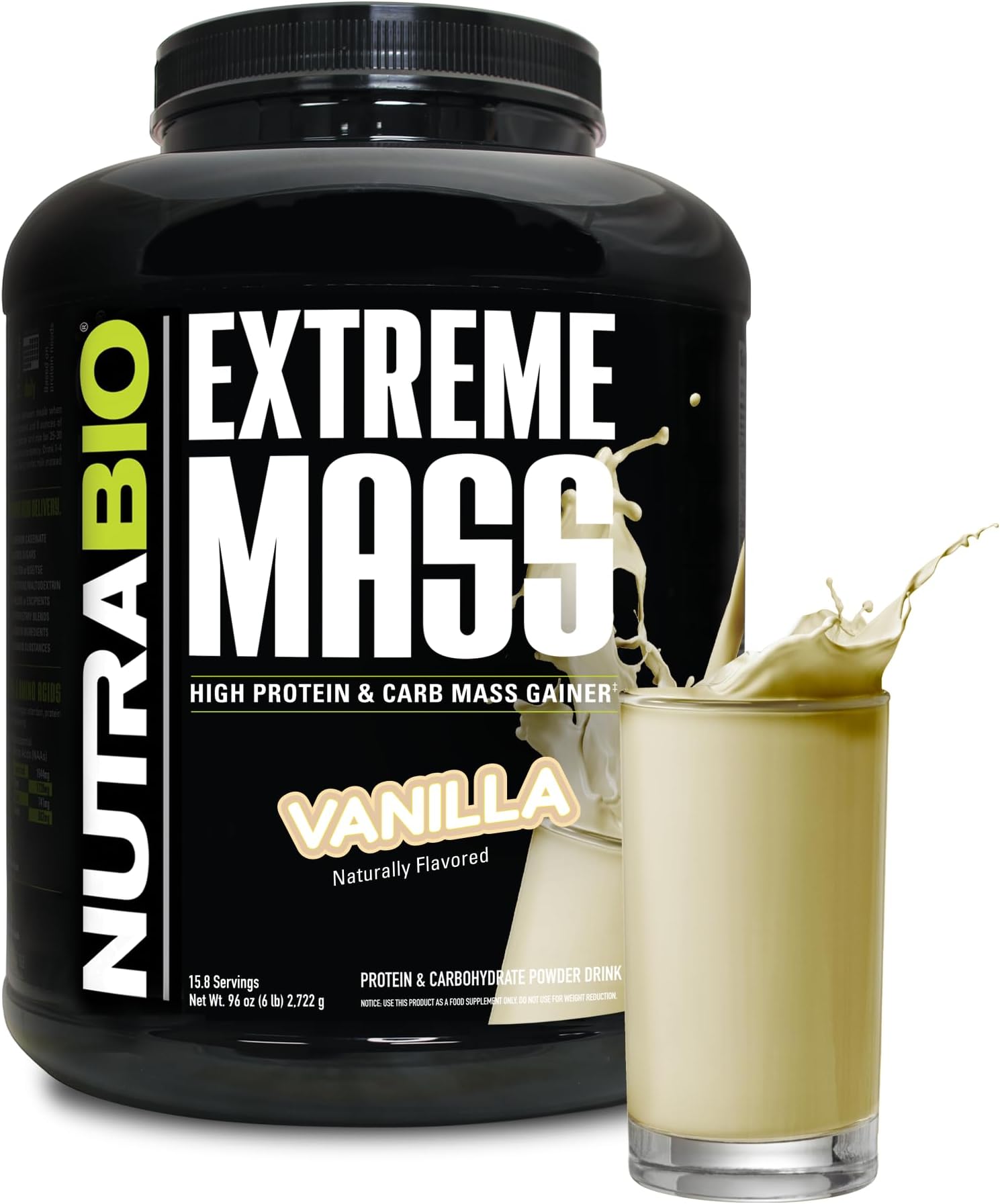 Amazon.com: MuscleTech Mass Gainer Mass-Tech Extreme 2000, Muscle ...