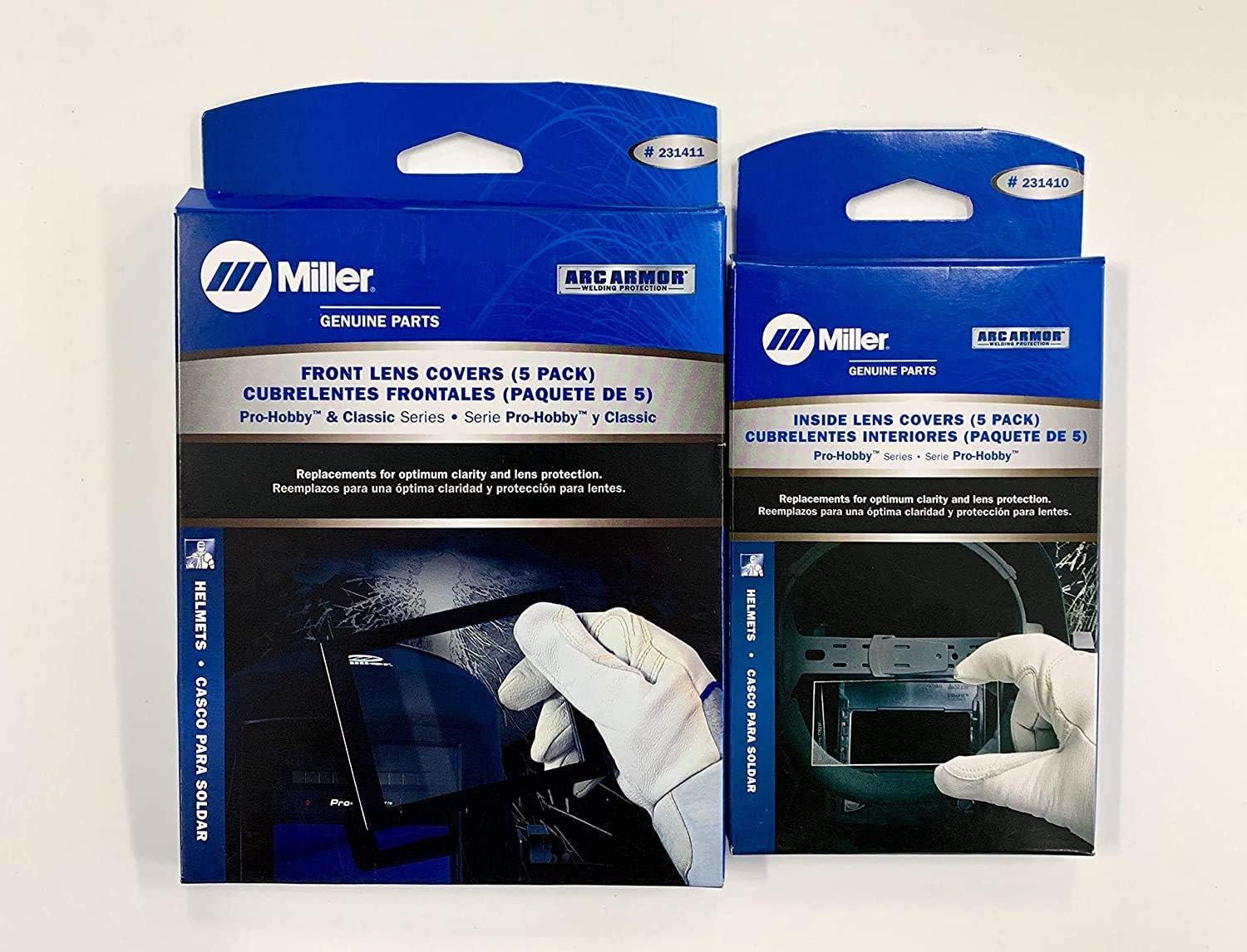 Combo Miller Electric Cover Lens Elite & MP-10 Series 216326-216327 ...