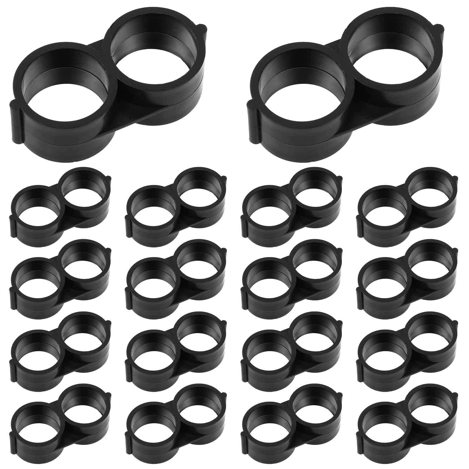 Buy 18 Pack Drip Irrigation Fittings for 1/2 Tubing, Drip Irrigation ...