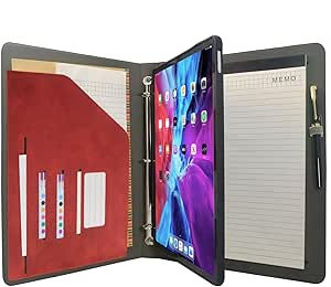 Amazon.com: Tablet Organizer Portfolio Case with 3-Ring Binder, Binder ...