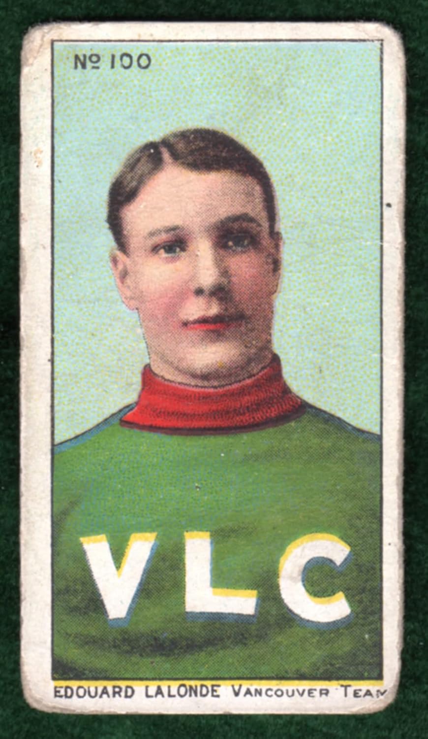 Edouard Lalonde Vintage Lacrosse Trading Card, 1910 Imperial Tobacco ...
