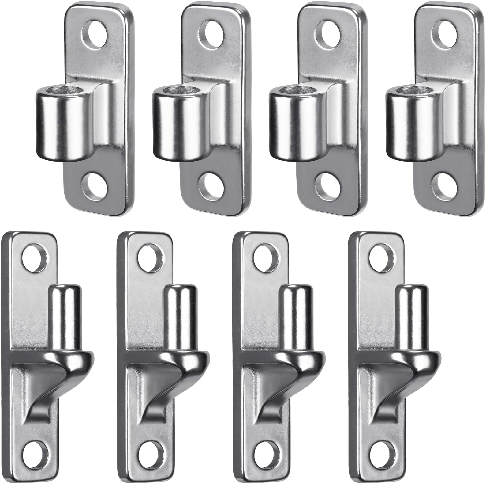 Amazon.com: Rasugarlary Wall Mount Gate Hinges, Black Farm Gate Hinge ...