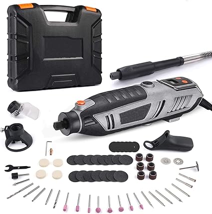 LSRL Rotary Tool, Powerful 200W Rotary Multi Tool, LCD Display with ...