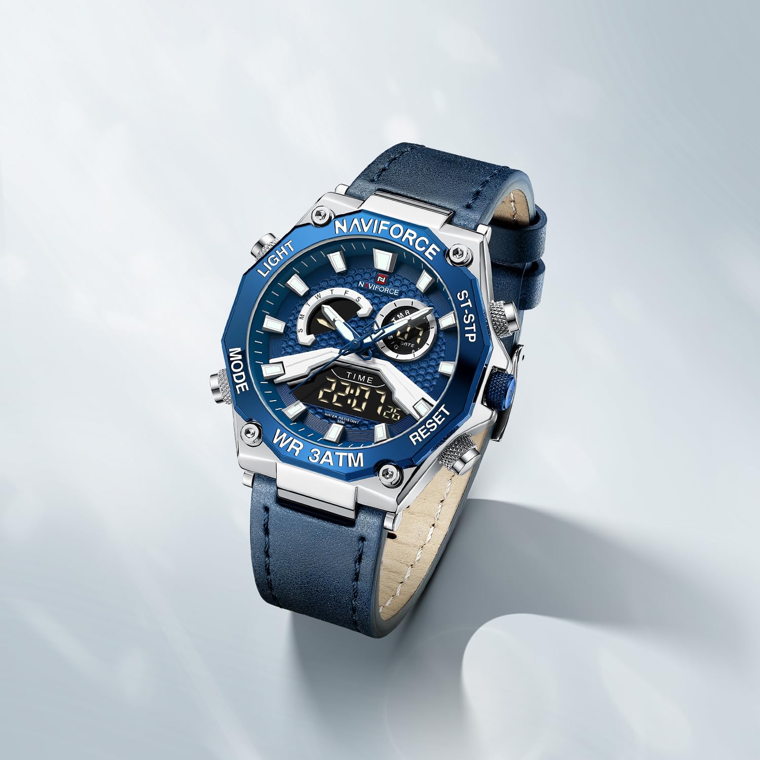 Snapklik.com : Mens Sport Digital Chronograph Watches Super Bright ...