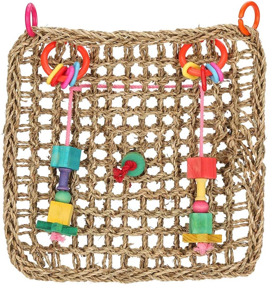 Amazon.com: Bird Chew Toy, Seagrass Exercise Entertainment Toys Bird ...