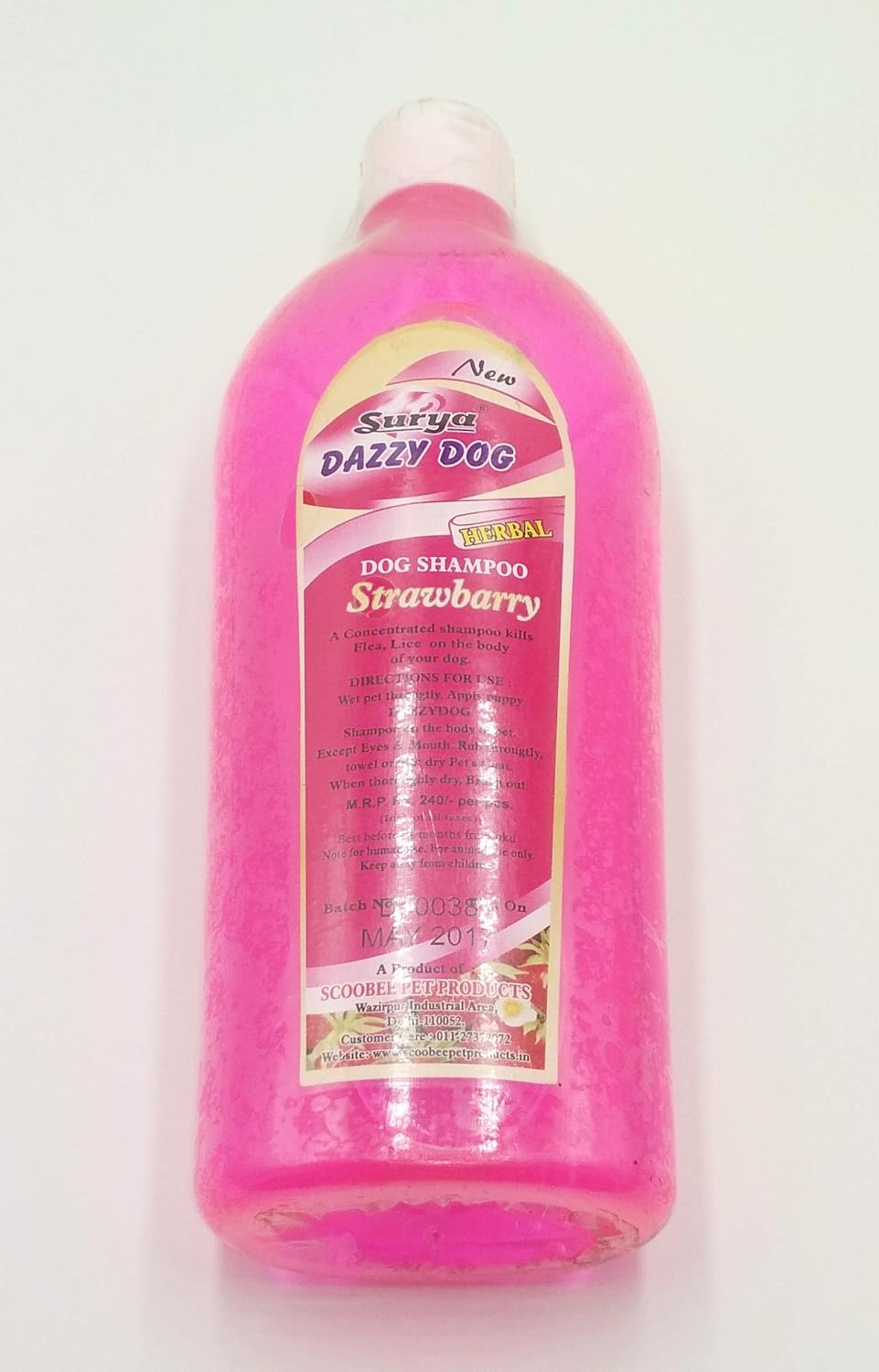 Buy Dog Shampoo Strawberry Flavour,500ML Online at Low Prices in India ...