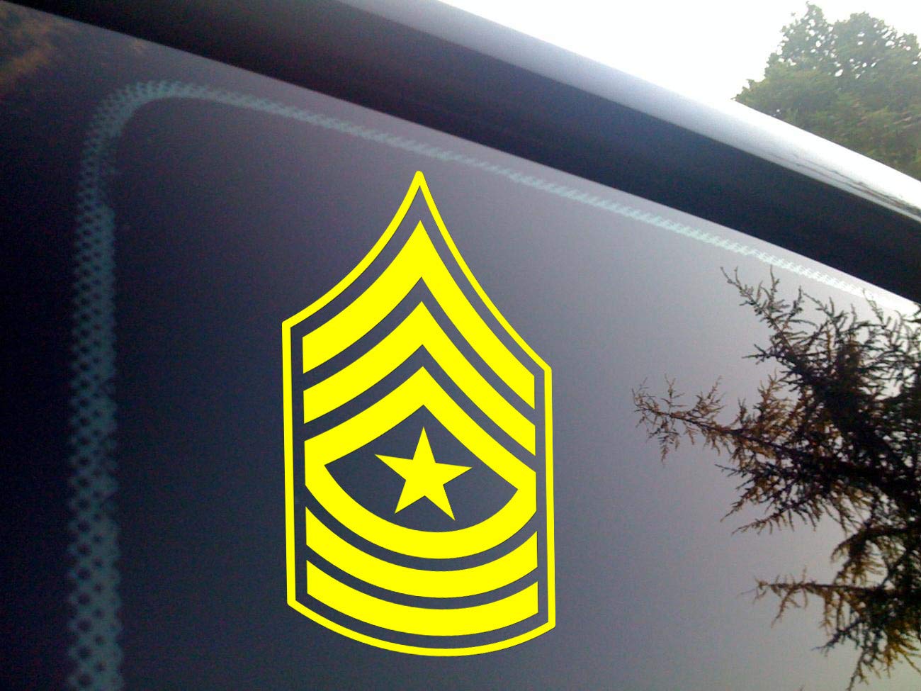 Buy ViaVinyl US Arm Enlisted Rank Insignia Decal Sticker. All Ranks ...