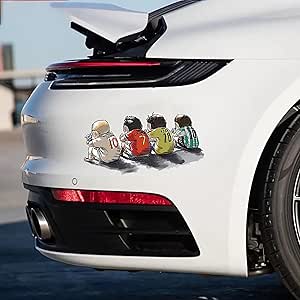 Amazon.com - Cartoon Football Fan Decal Vinyl Sticker for Cars, Trucks ...
