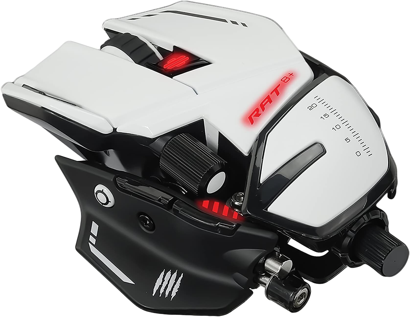 Amazon.com: Mad Catz The Authentic R.A.T. 8+ Fully Adjustable Wired ...
