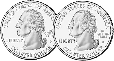 Quarter Coin Front And Back