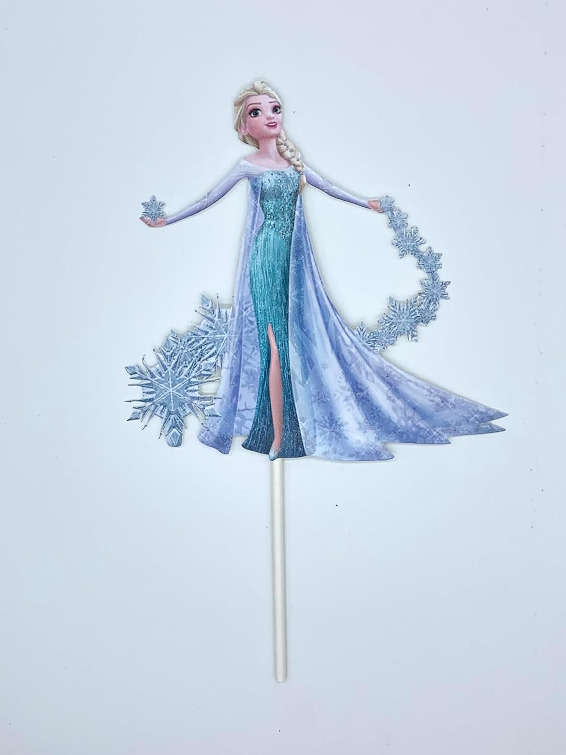 Amazon.com: ELSA FROZEN Cake Topper - print out - cutout- : Handmade ...