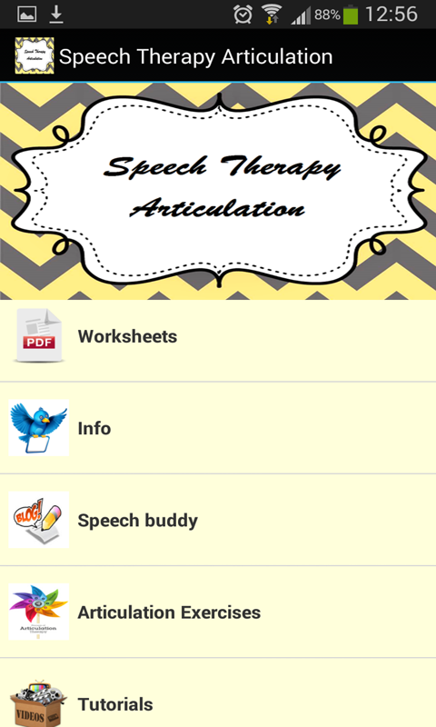 Speech Therapy Articulation - App on Amazon Appstore