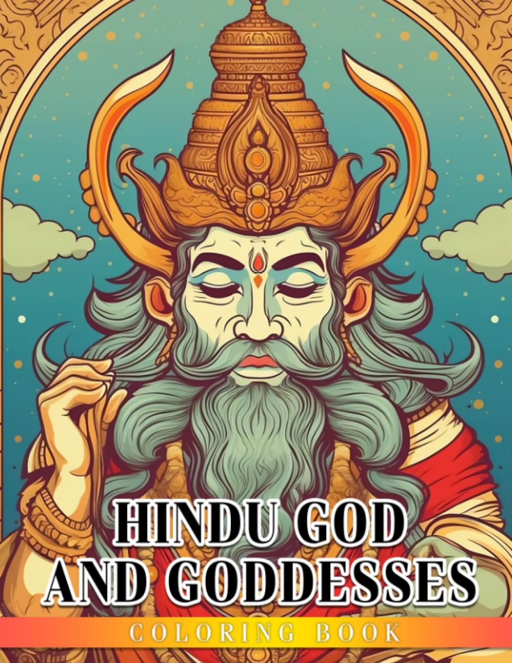 Amazon.com: Hindu God and Goddesses Coloring Book: Amazing Coloring ...