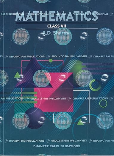 RD Sharma Mathematics Textbook for Class 7, CBSE 2025th Edition ...