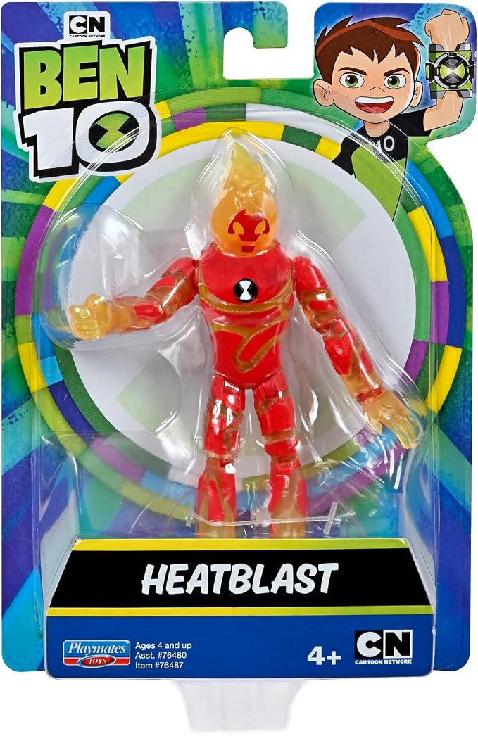 Ben 10 Heatblast - Figura básica : Amazon.com.mx: Juguetes y Juegos