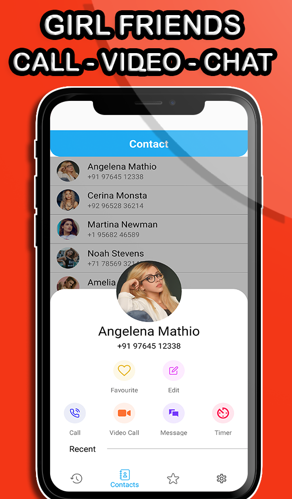 fake Call Girl - Girlfriend Fake Video/Voice Call & Chat Simulator ...