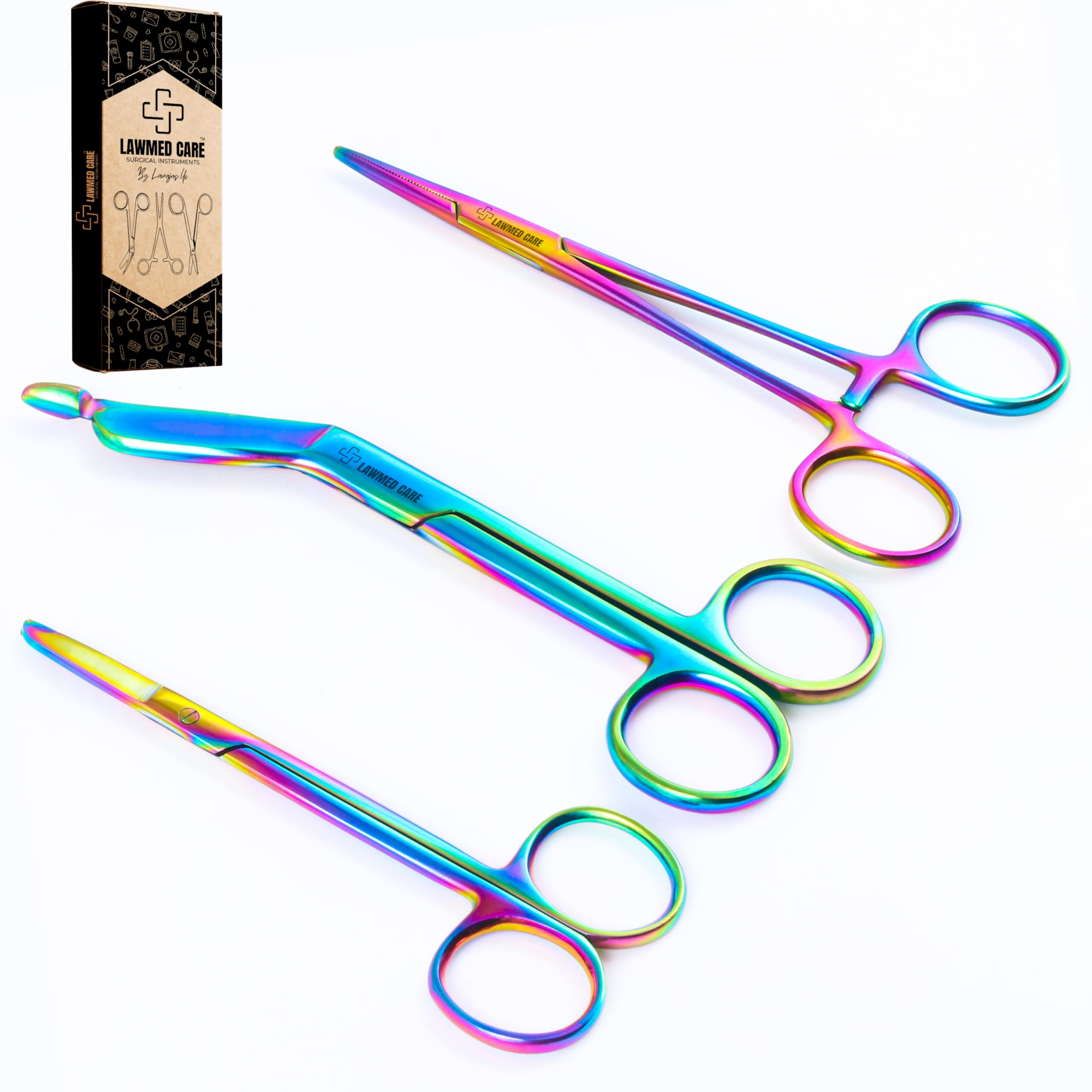 Amazon.com: LawMed Care Medical Scissors - EMT and Trauma Shears ...