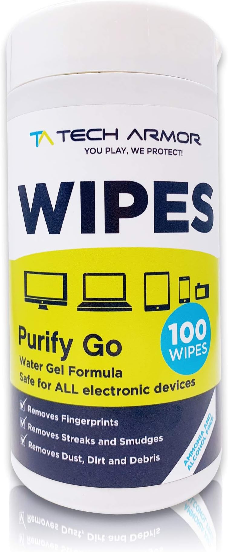 Amazon.com: Tech Armor Cleaning Wipes - Screen Wipes for TV Screen ...