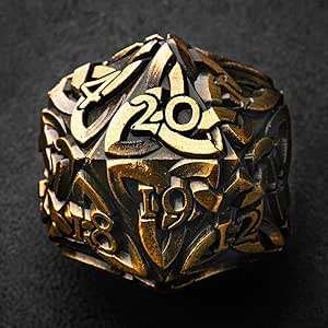 Amazon.com: KakapopoTCG Endless Order (Antique Gold) Life Counter D20 ...